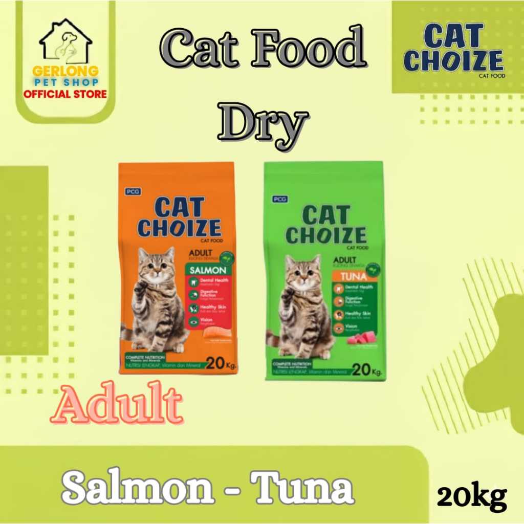 Jual Cat Choize Cat Food Adult 20kg Cat Choize Makanan Kucing Dewasa ...