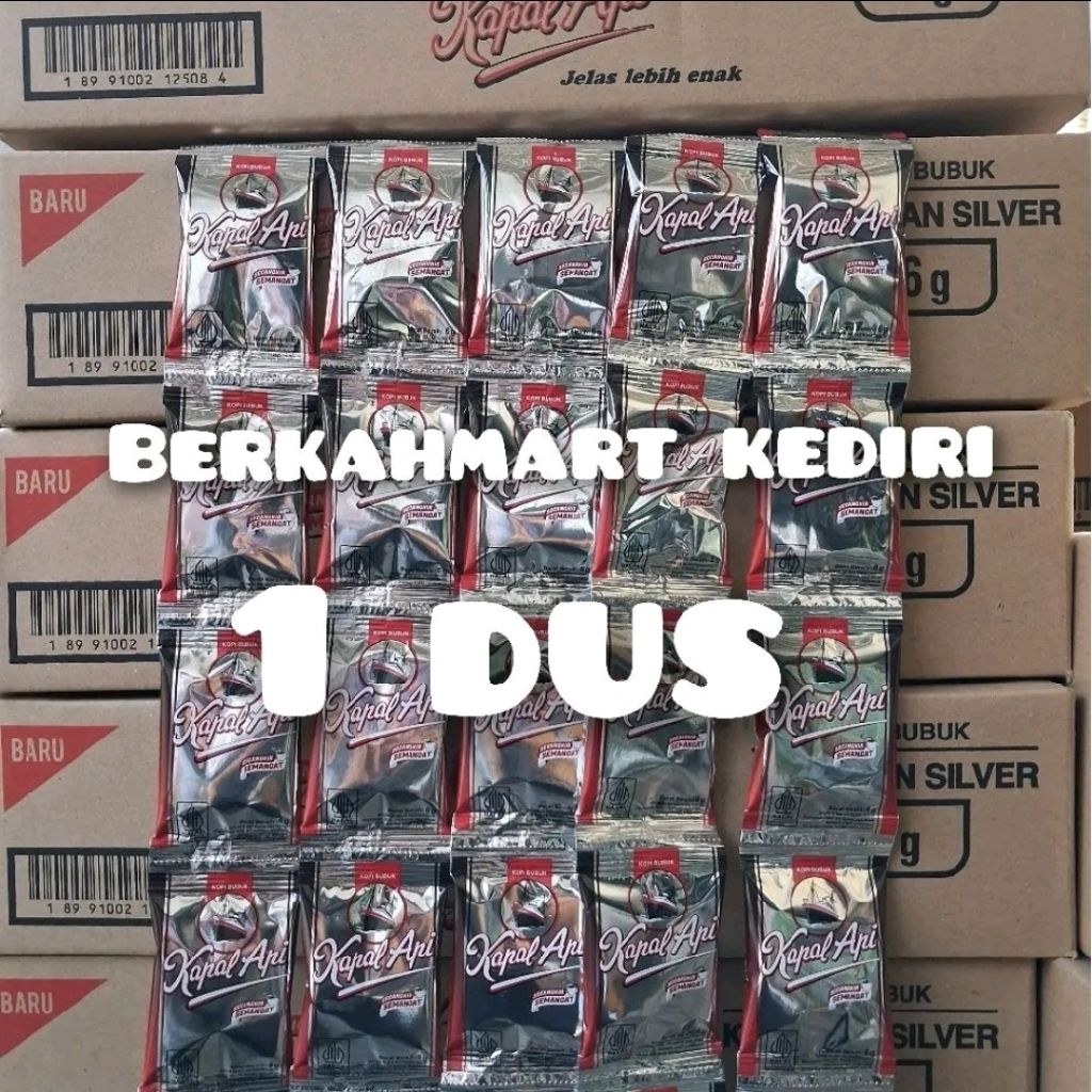 Jual Kopi Kapal Api Mini SILVER 1 DUS isi 20 renteng | Shopee Indonesia