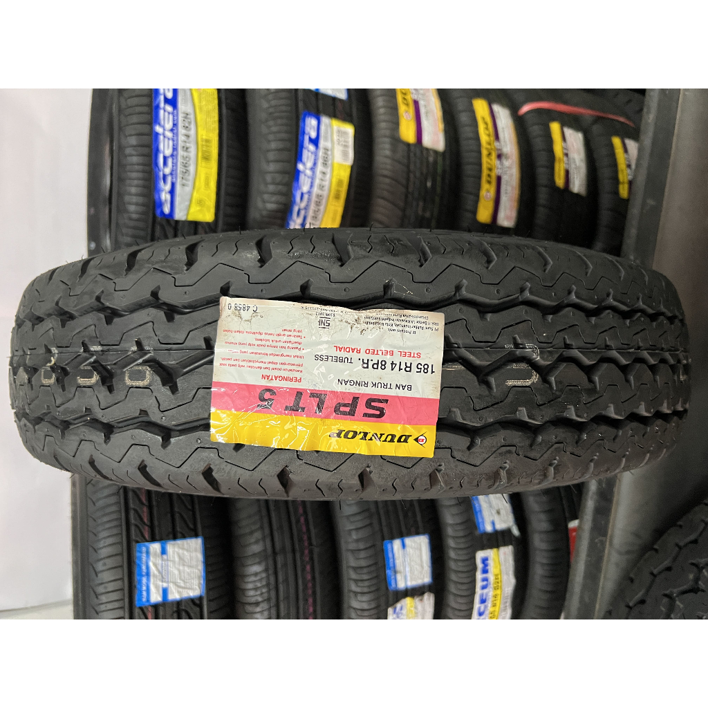 Jual Ban Mobil Dunlop SP LT5 ukuran 185 R14 8PR untuk PICKUP | Shopee ...