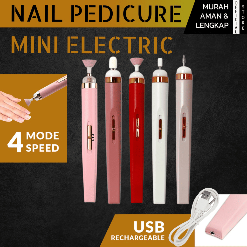 Jual Pengikir Kuku Manikur Pedikur Perawatan Kuku Grill Nail ...