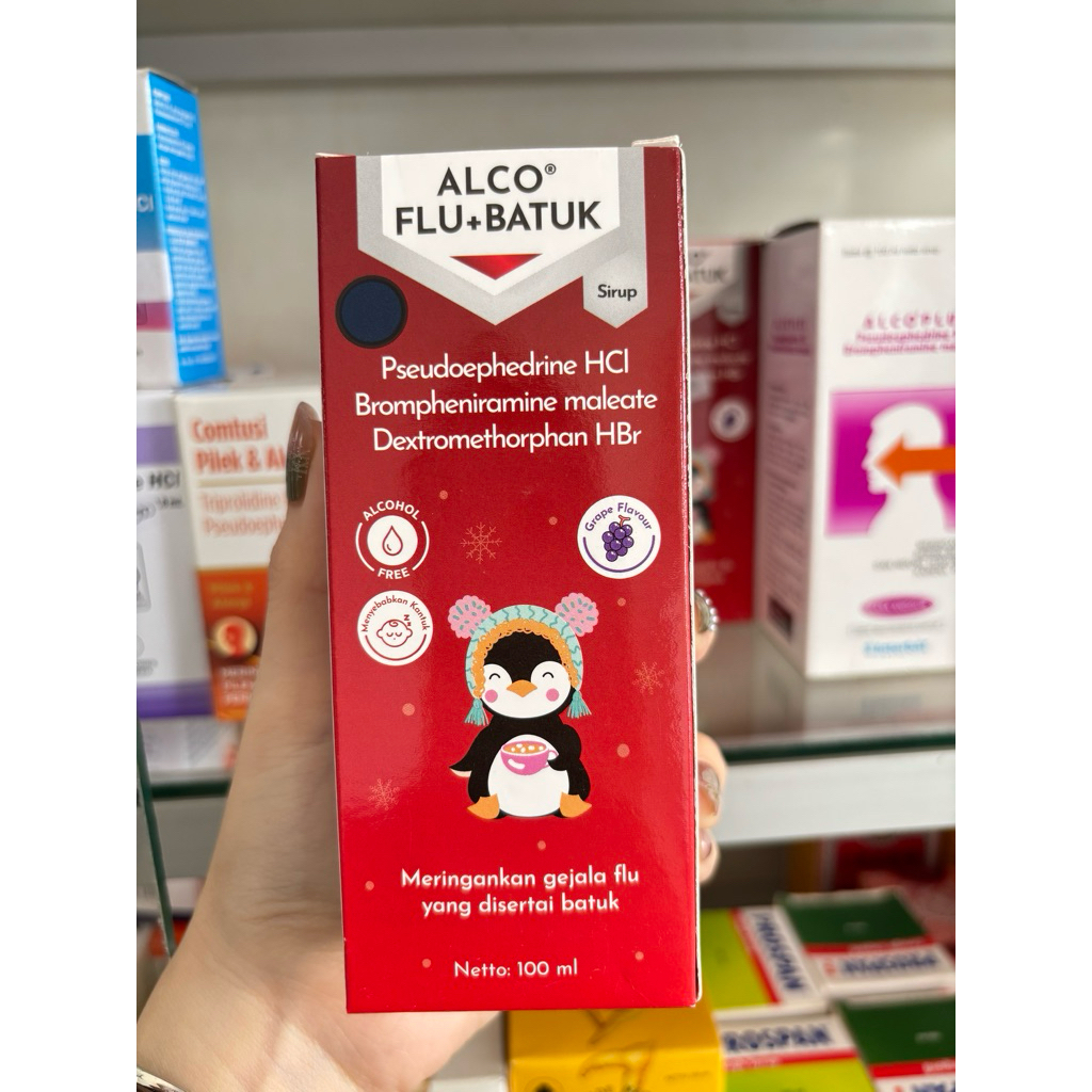 Jual Alco Flu Batuk Sirup 100 ml | Shopee Indonesia