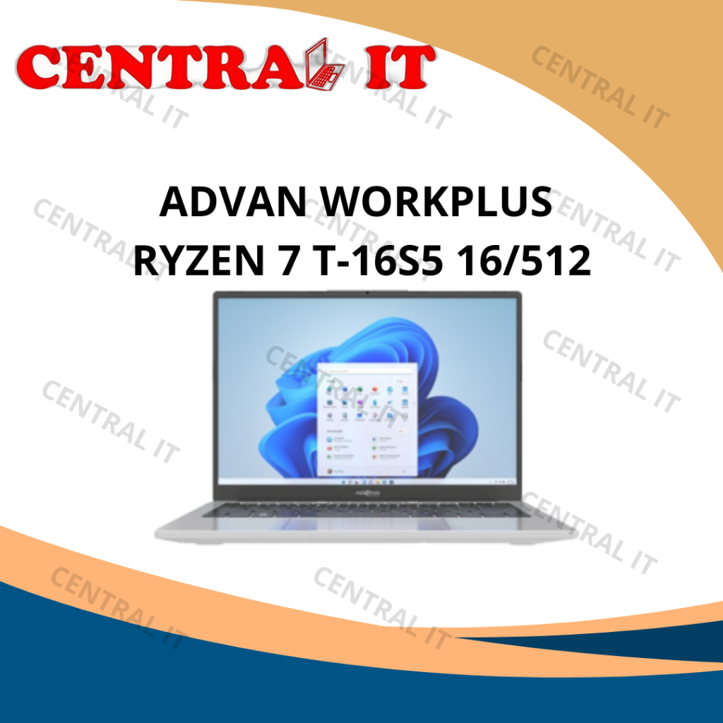 Jual Advan Workplus T-16S5 16/512 Laptop Bisnis AMD Ryzen 7 7735HS RAM ...