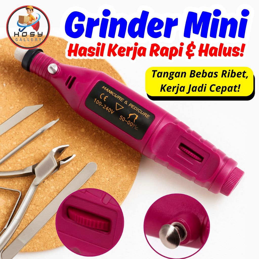 Jual Mini Grinder Portabel DC Pen Drill 9V/1A – Alat Ukir & Gerinda ...