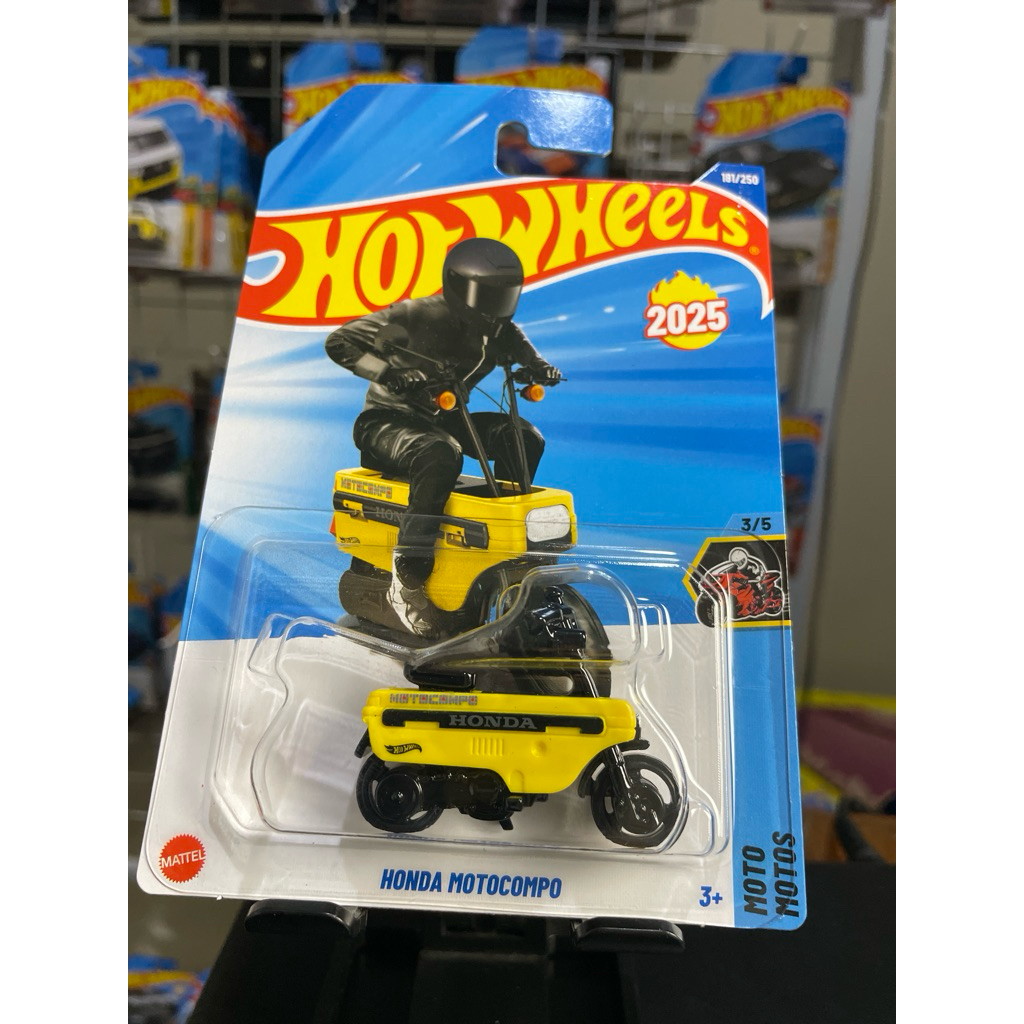 Jual hot wheels honda motocompo kuning moto motos 2025 | Shopee Indonesia