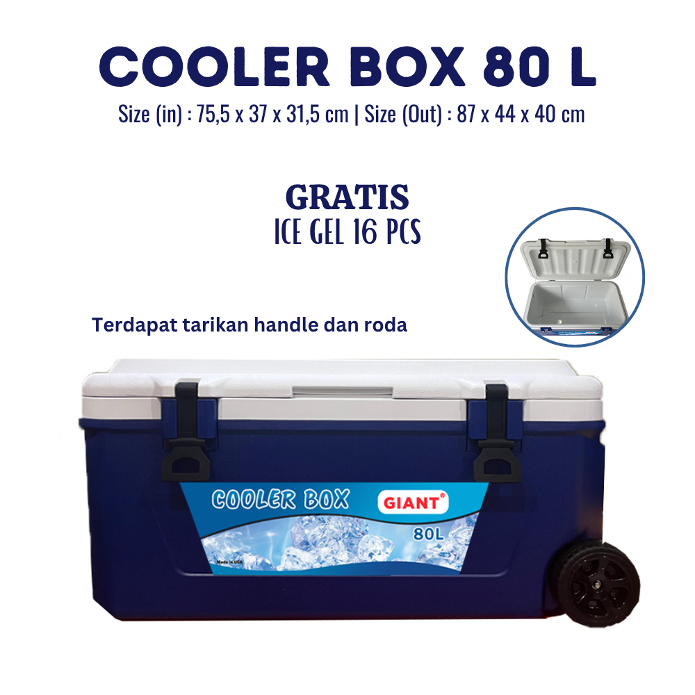 Jual Cooler Box Ikan Cooler Box Besar Cool Box Es Box Ikan Kapasitas 80 ...