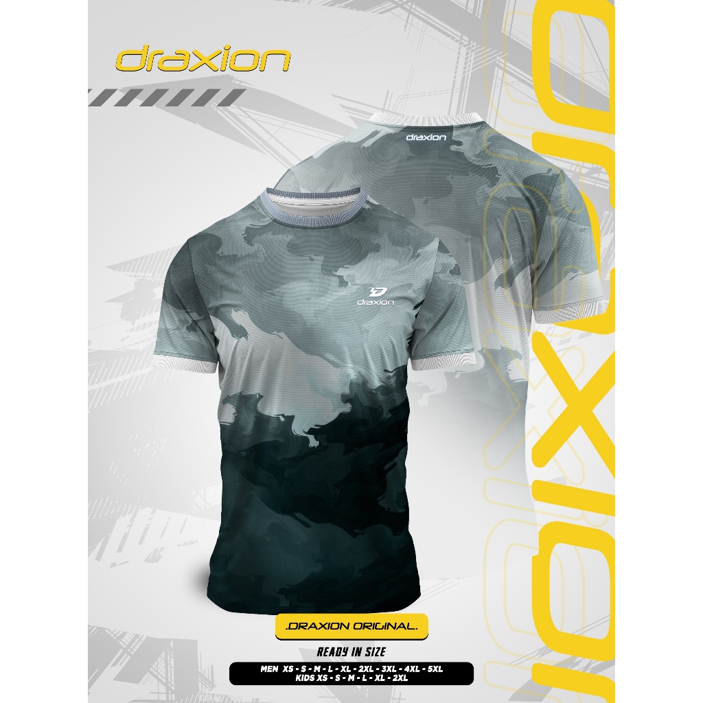 Jual Draxion Jersey Running Dry Fit Kaos Olahraga Pria Nyaman & Adem ...