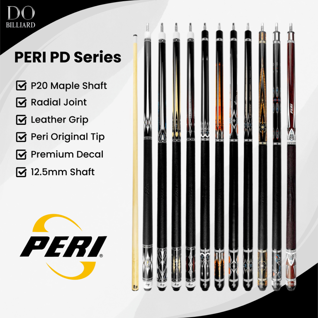 Jual Stick Billiard PERI PD SERIES Low Deflection Maple Shaft / Stick ...