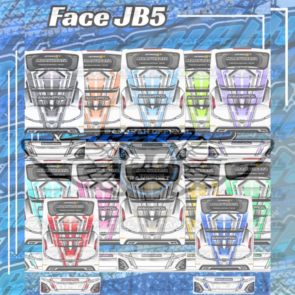 Jual Sticker Face JB5 Barakahofficial | Shopee Indonesia