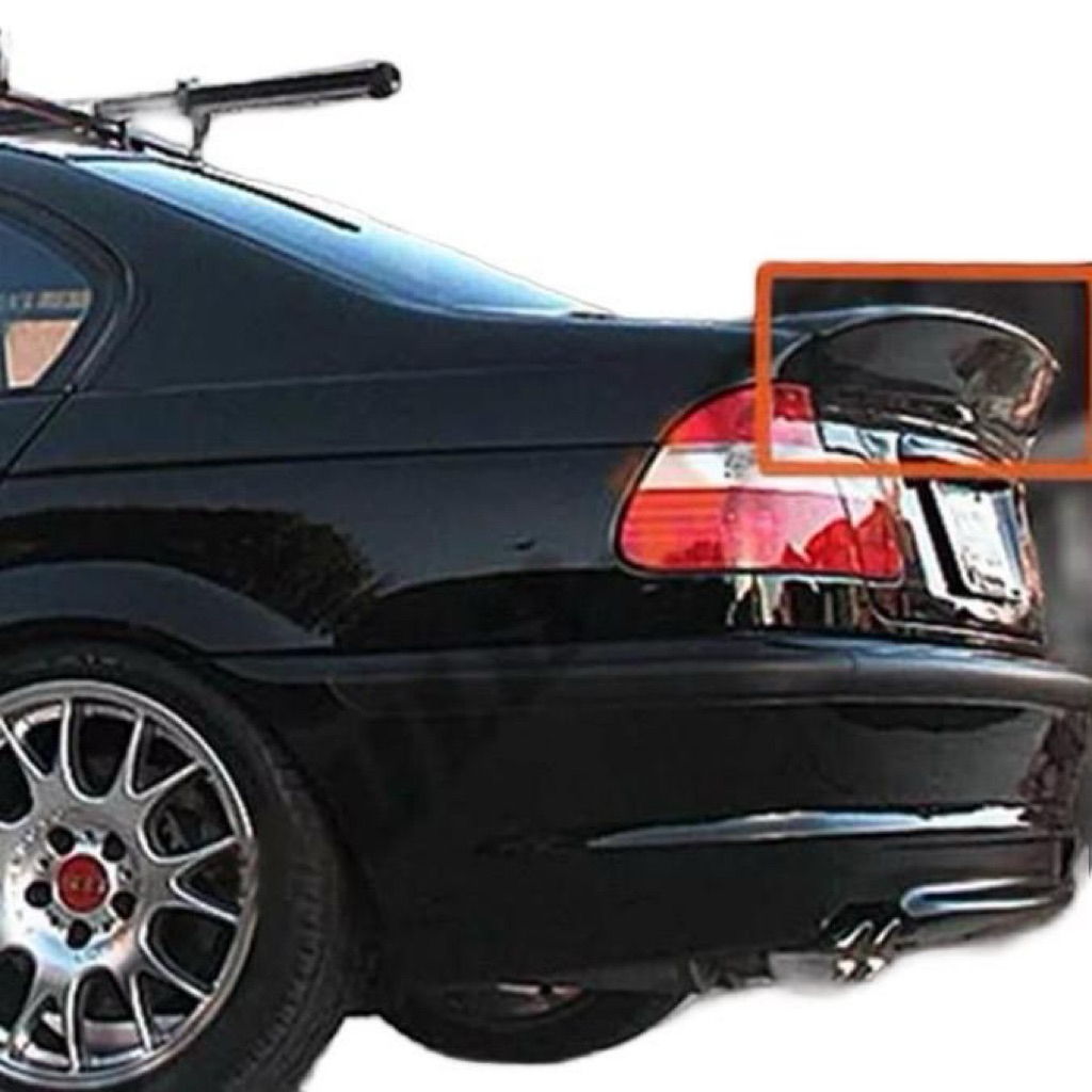 Jual Ducktail Spoiler BMW E46 CSL Plastik ABS | Shopee Indonesia