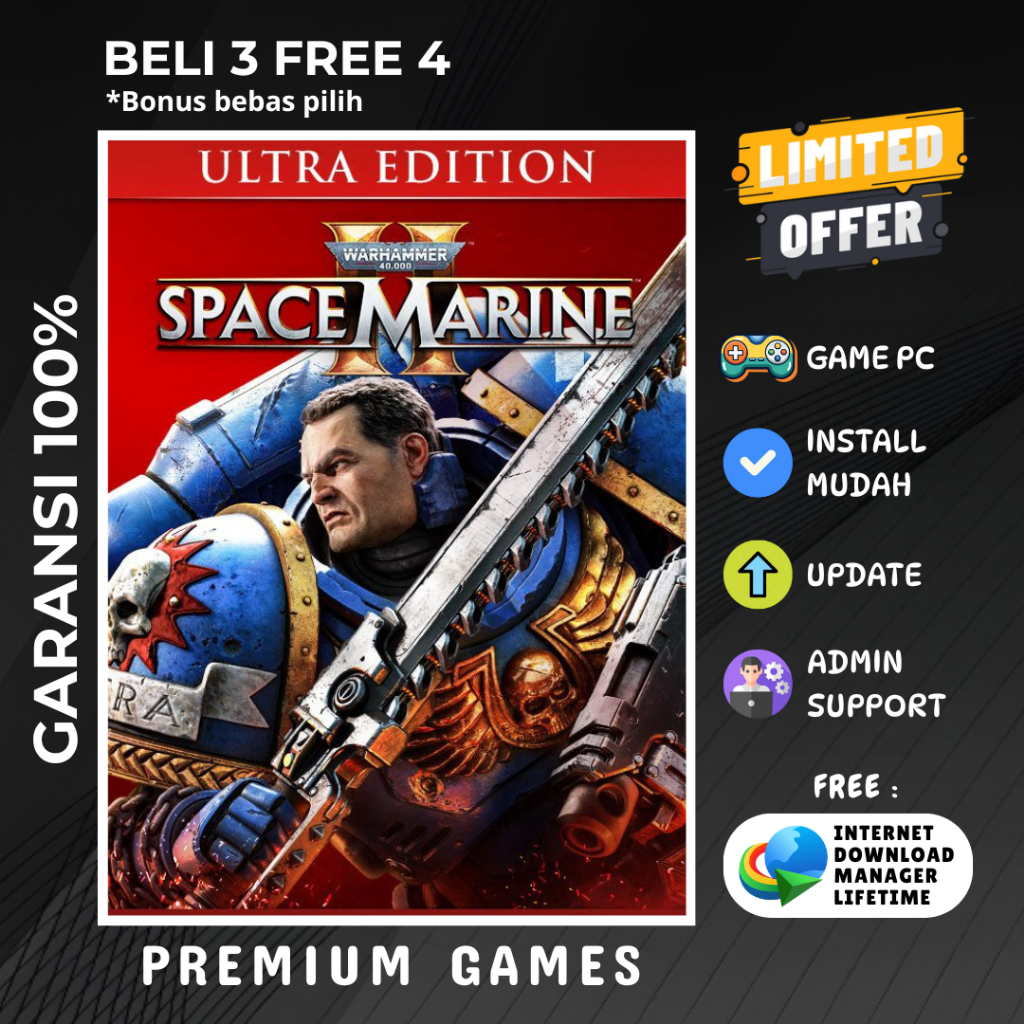 Jual Warhammer 40000 Space Marine 2 Ultra Edition | Game PC | Game ...