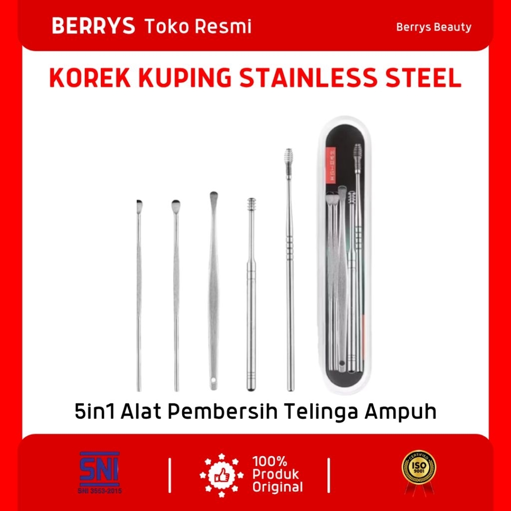 Jual BERRYS BEAUTY BBX Alat korek kuping telinga pembersih kotoran Ear ...