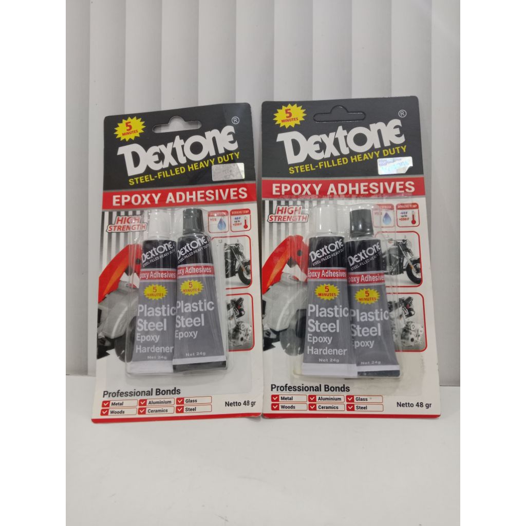 Jual lem dexton 2 komponen/lem besi/lem dextone | Shopee Indonesia