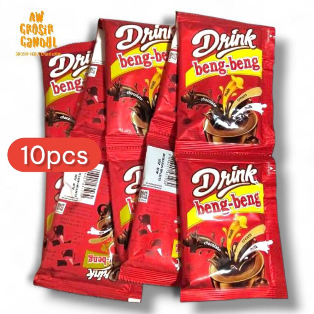 Jual Beng Beng drink chocolate 1 renceng 10 sachet x 29gr | Shopee ...