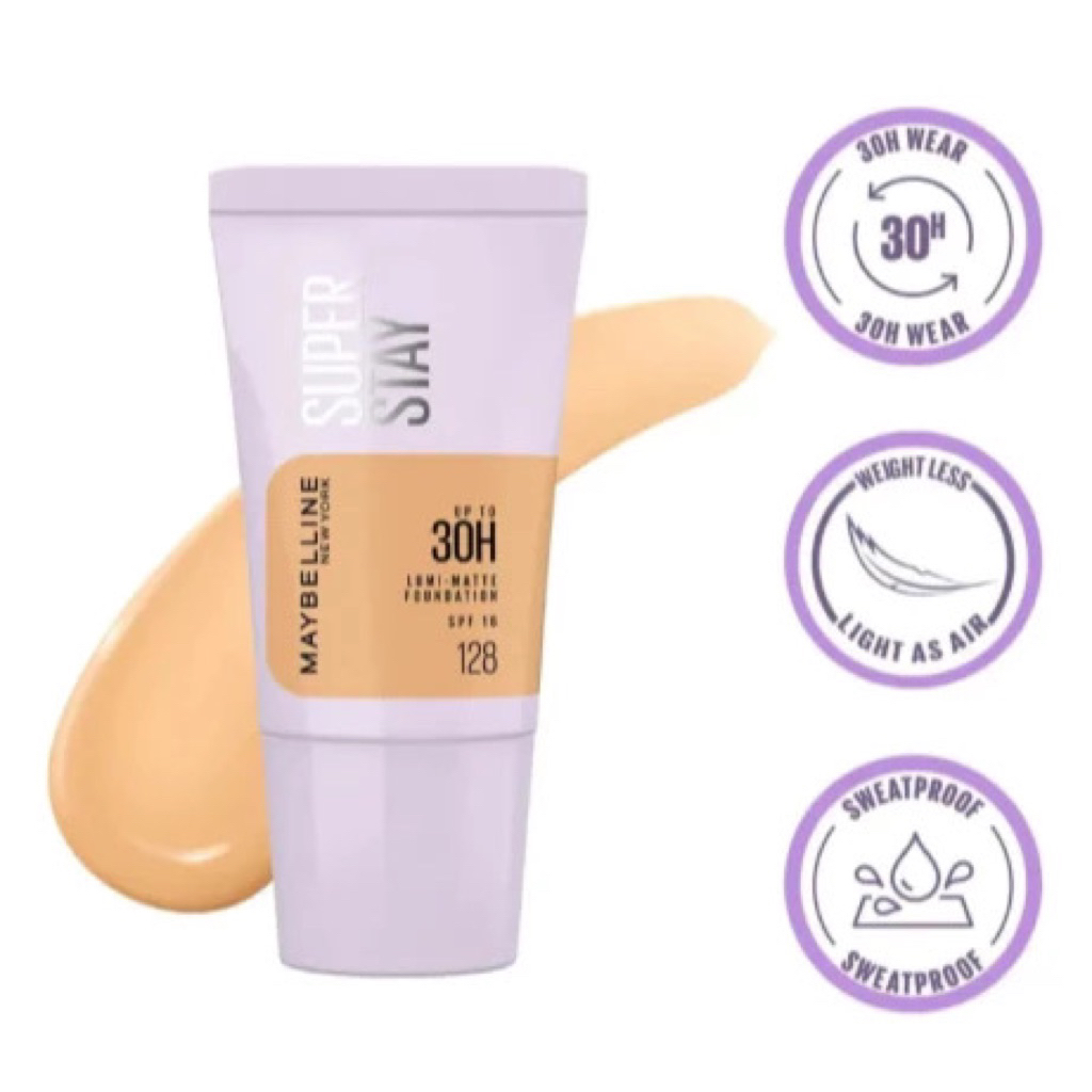 Jual MAYBELLINE SUPER STAY LUMI MATTE FOUNDATION TUBE | Shopee Indonesia