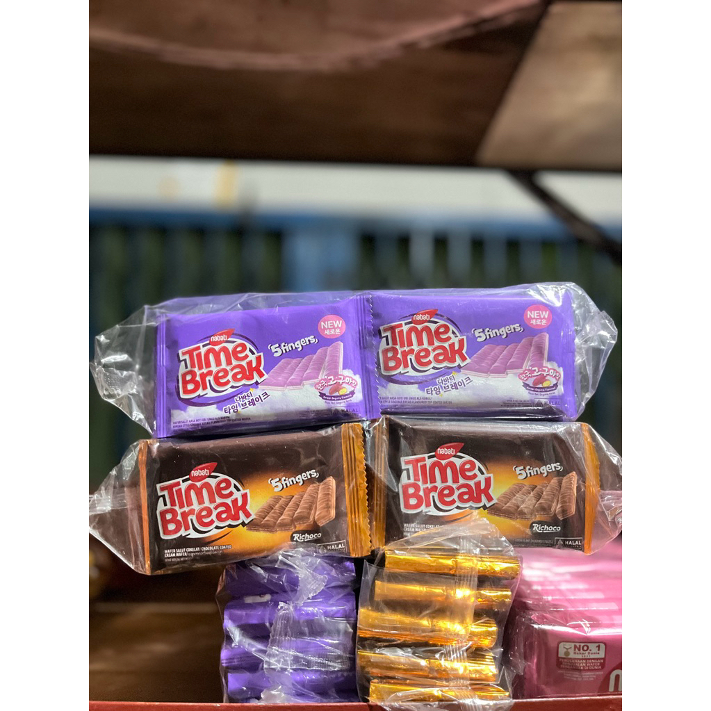 Jual time break nabati 1000 isi 20 cokelat dan korean goguma ubi ungu ...