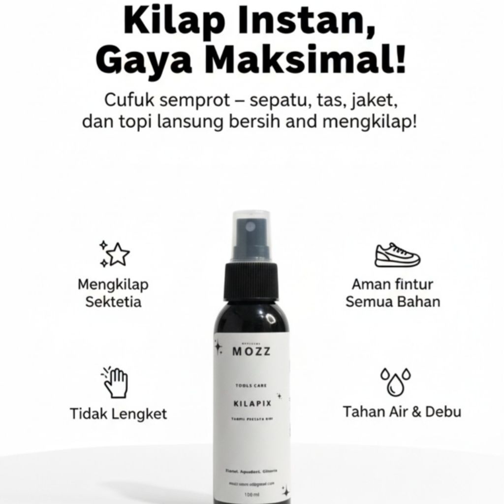 Jual Multi Shine 100ml – Semir Sepatu & Pengkilap Tas/JaCet Kulit ...