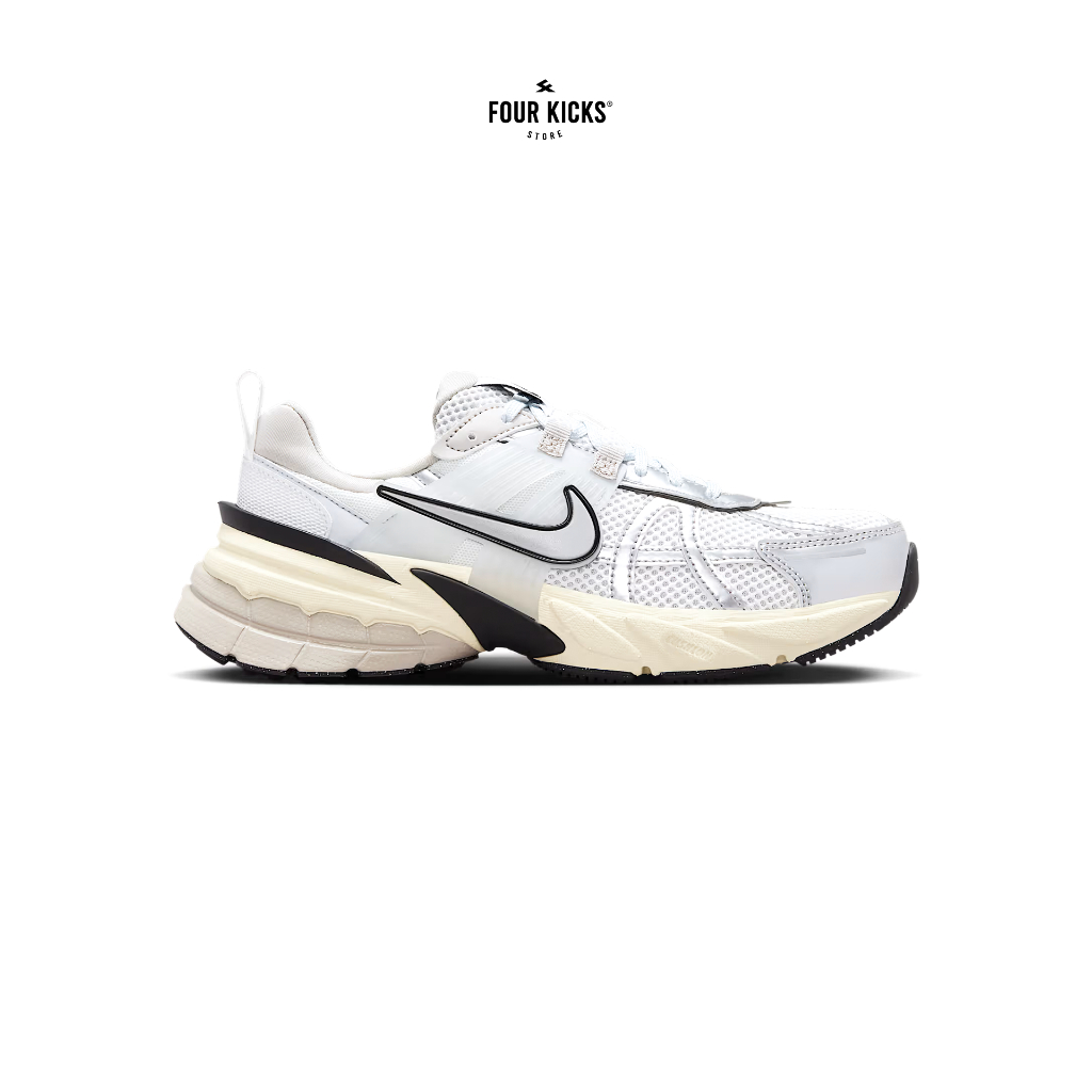 Jual Nike V2K Run Summit White Metallic Silver Womens FD0736 100 - 100% ...