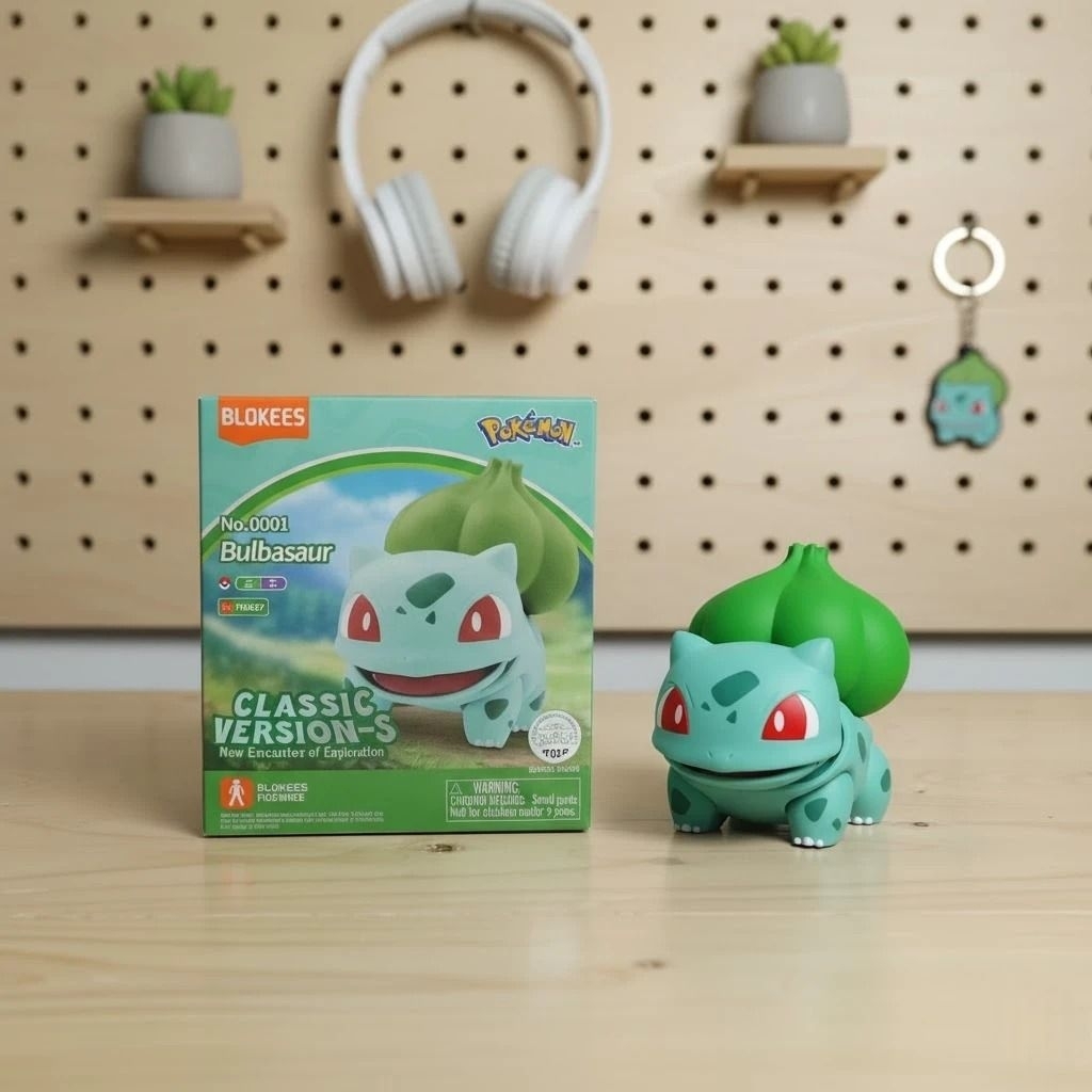 Jual BLOKEES POKEMON BULBASAUR Classic Version S CV-S Figure Model Kit ...