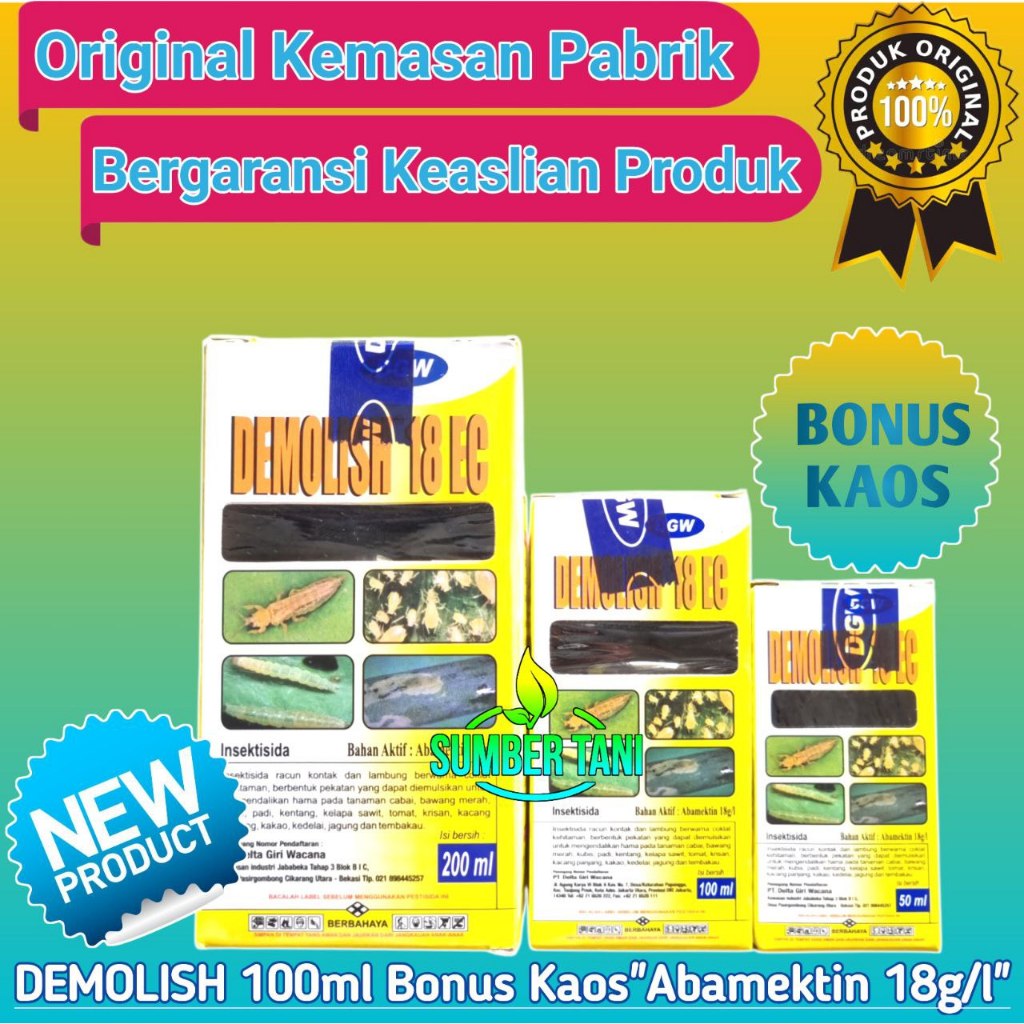 Jual Demolish 200ml (Bonus Kaos) | Shopee Indonesia