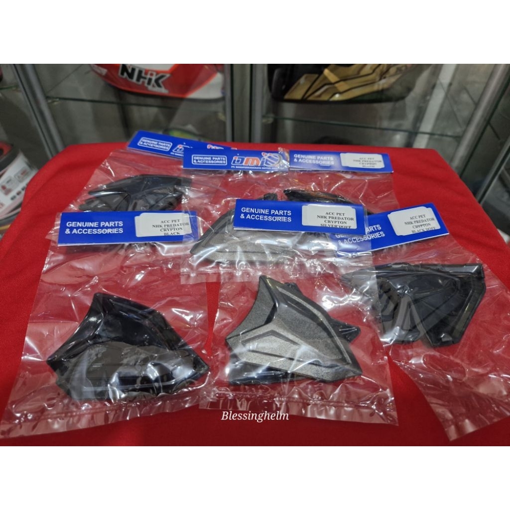 Jual ACESORIS PET NHK PREDATOR CRIPTON ORIGINAL HELM OPEN FACE | Shopee ...