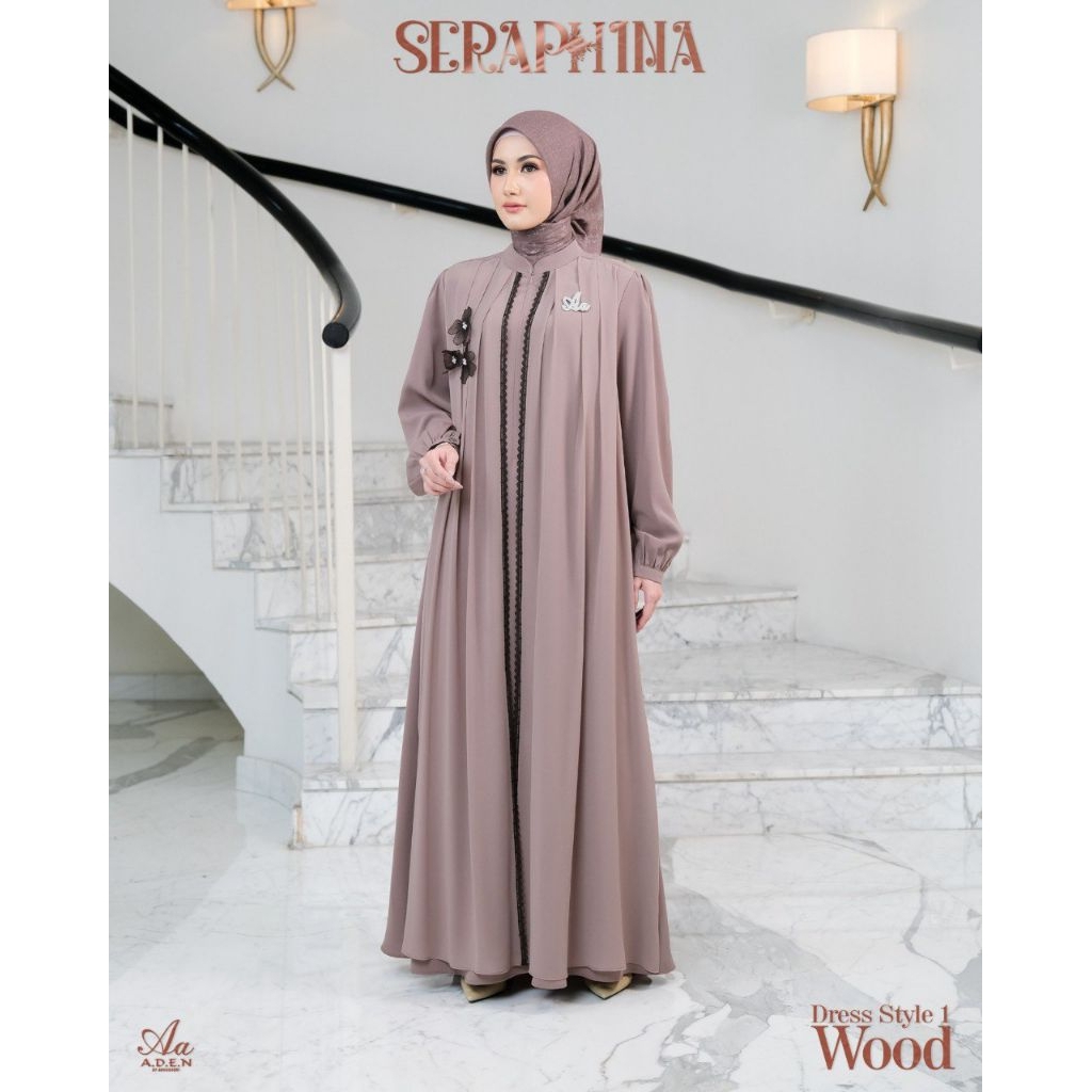 Jual Galleryhanania || Ready stok Seraphina Aden Hijab | Shopee Indonesia