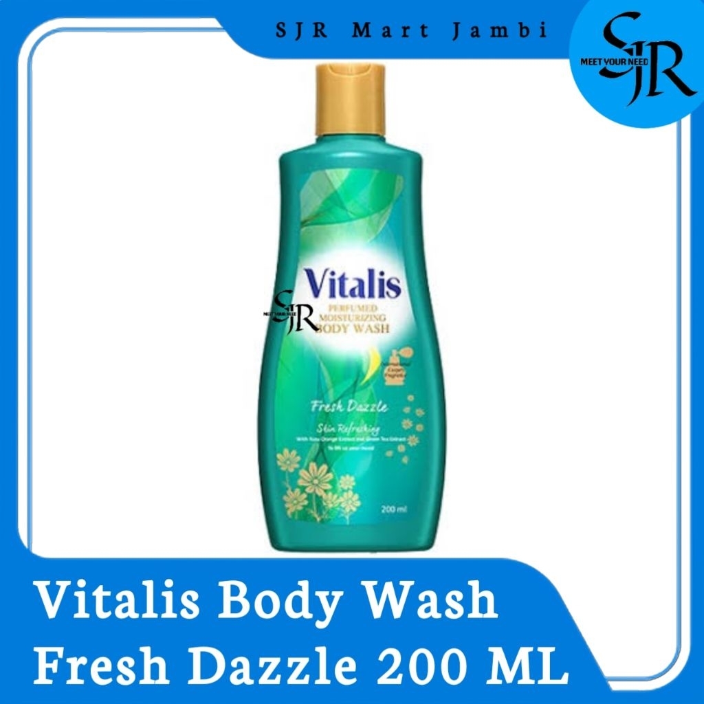 Jual [Sabun] Vitalis BW Sabun Cair - Fresh Dazzle | Botol 200ml ...