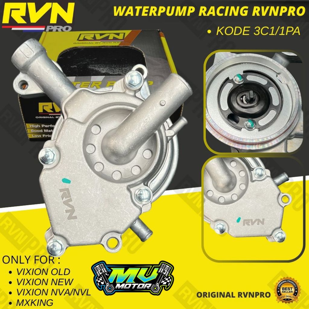 Jual WATER PUMP WATERPUMP RACING SET POMPA AIR RADIATOR RACING VIXION ...