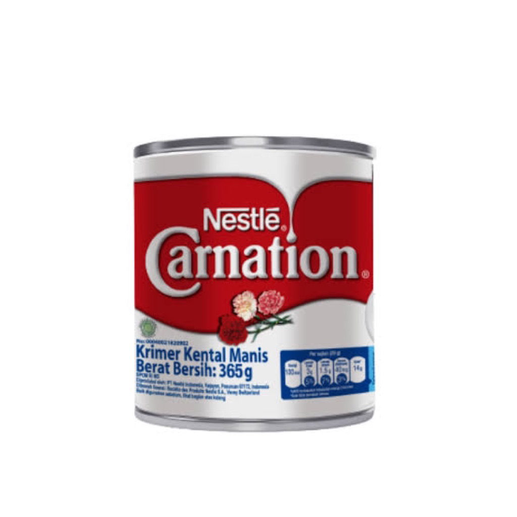 Jual Nestle Carnation Susu Kental Manis Kaleng 365 Gram | Shopee Indonesia