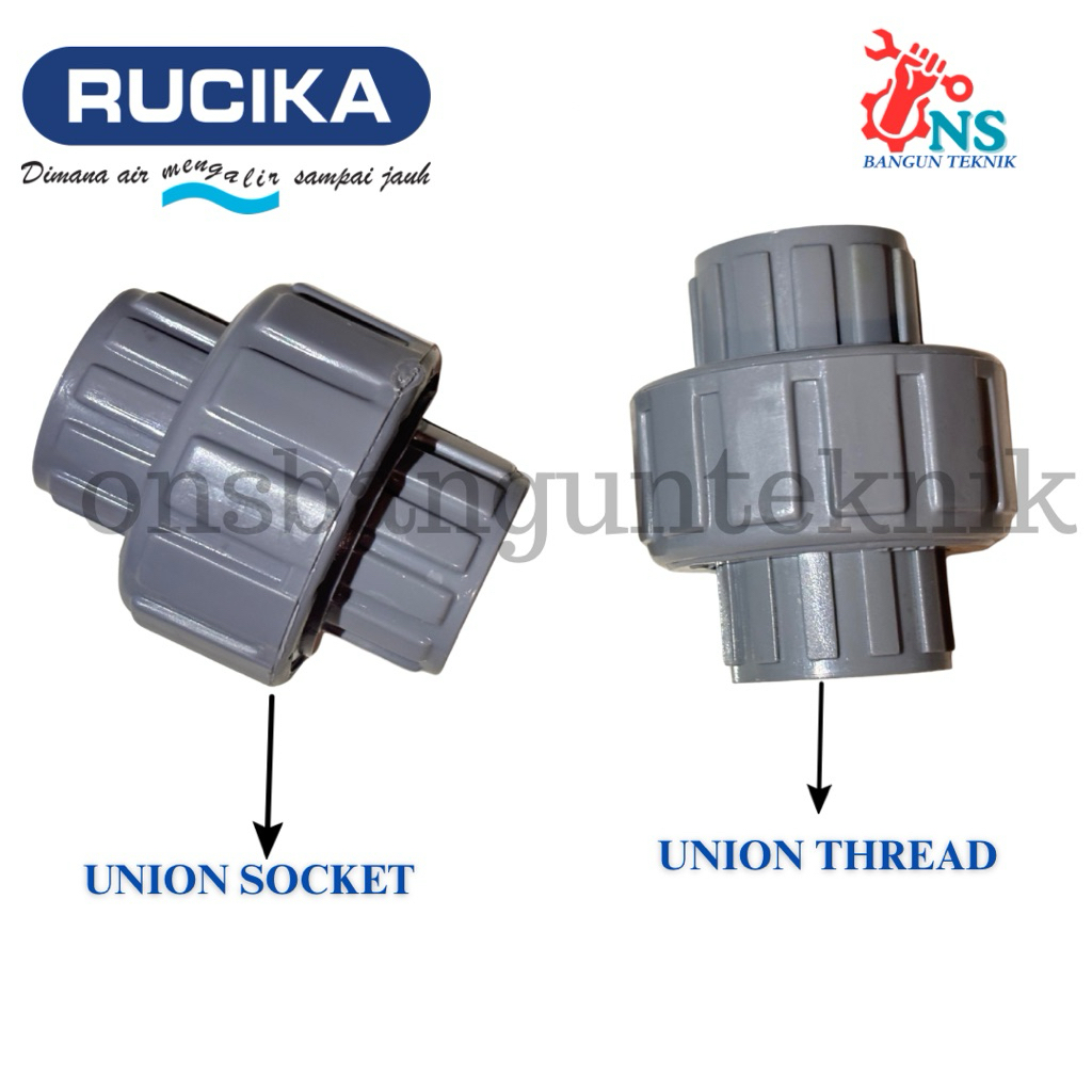 Jual Rucika Union Socket & Union Thread Aw 1/2” | Shopee Indonesia