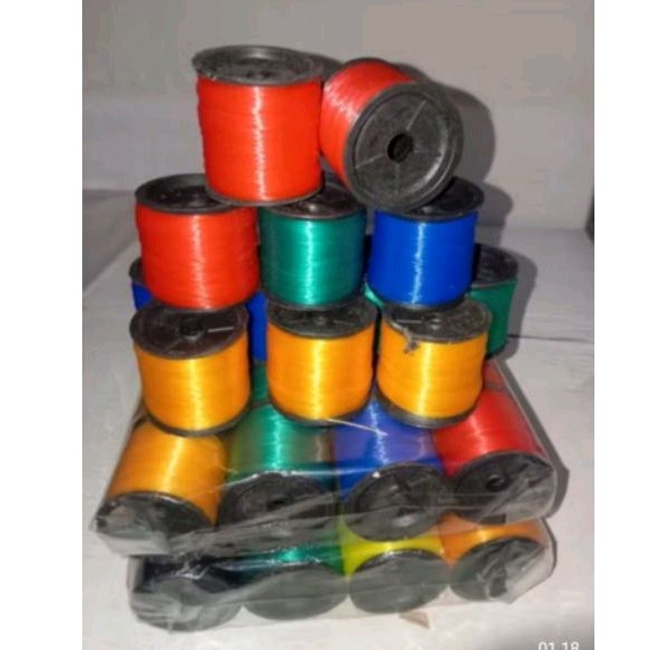 Jual benang kenur layangan kelos 500 yard ck 1 pack 10 pcs | Shopee ...