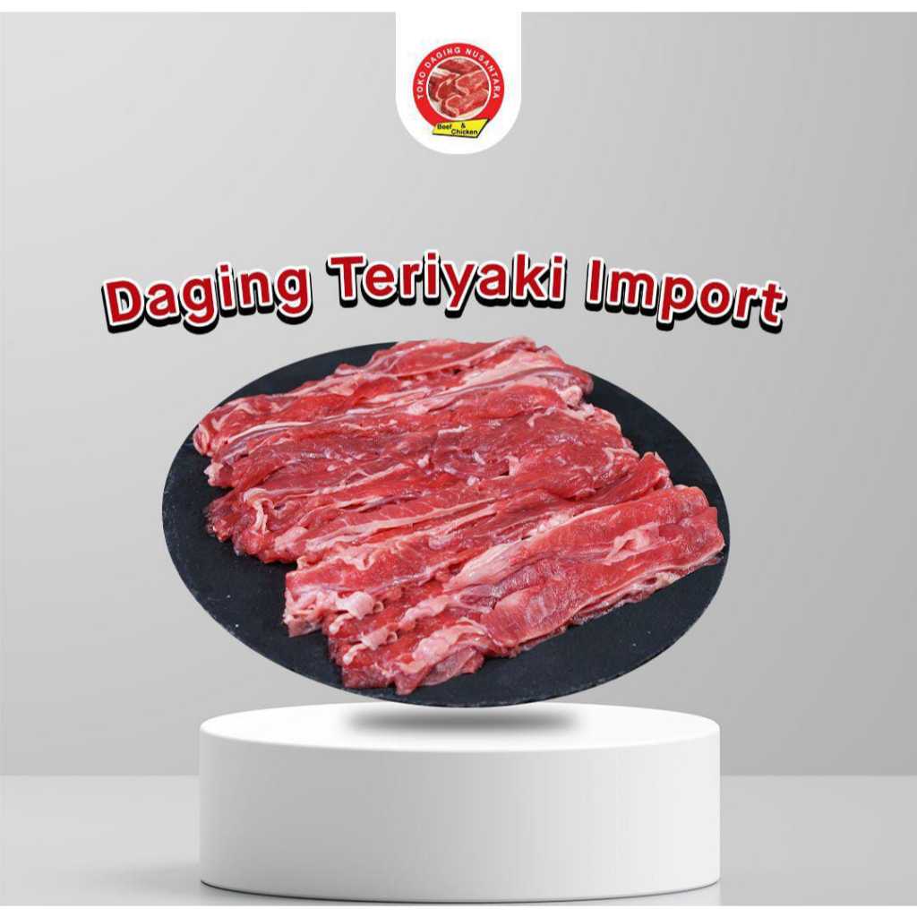 Jual DAGING SLICE TERIYAKI IMPORT 500GR - FROZEN | Shopee Indonesia