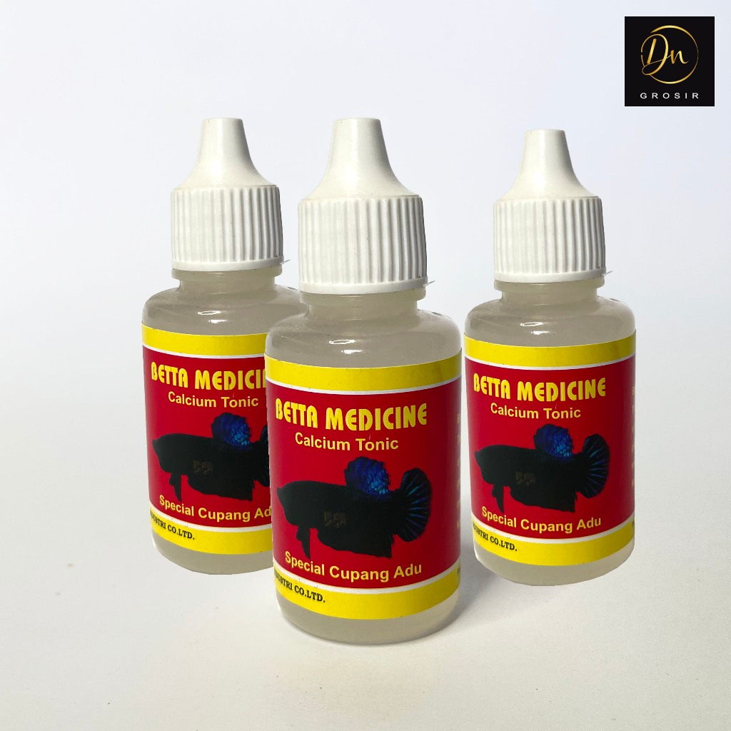 Jual Calcium Tonic Obat ikan cupang aduan petarung Memperkuat Tulang ...