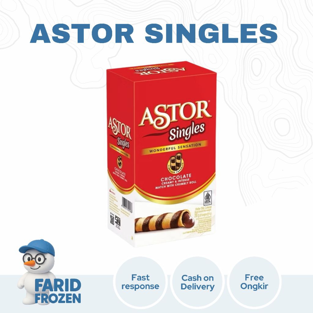 Jual ASTOR SINGLES WAFER ROLL 14GR X 20 ( 1 BOX ISI 20 PCS) | Shopee ...