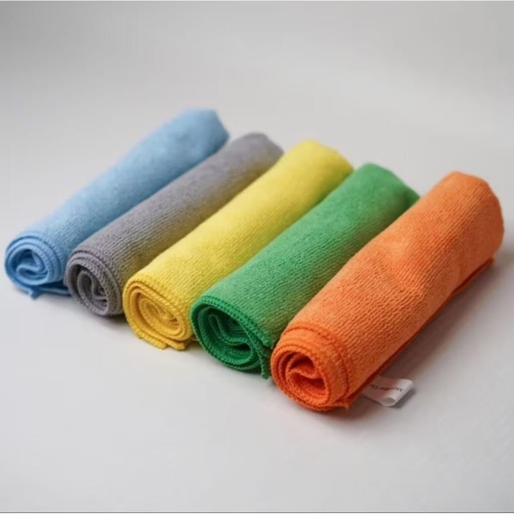 Jual [40x40cm] Kain Lap Microfiber kain lap serbaguna lap piring lap ...
