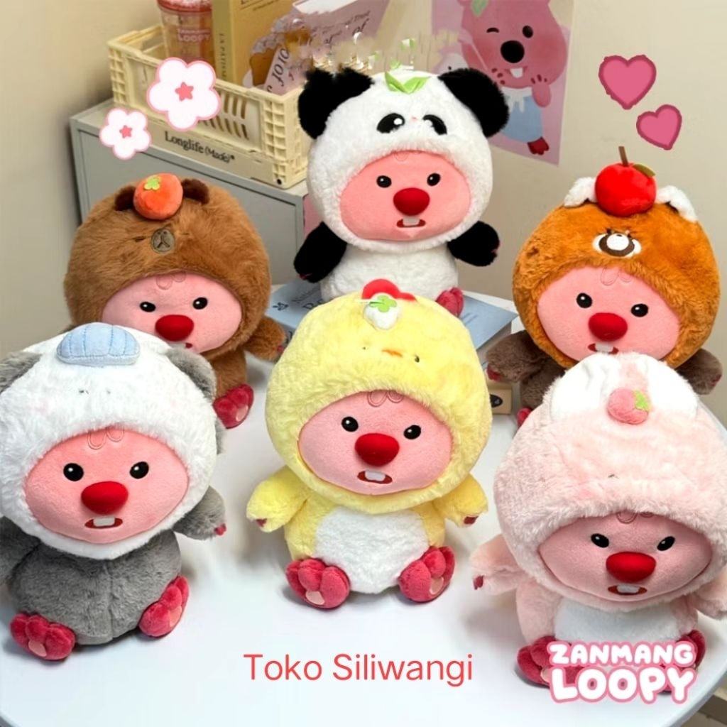 Jual Boneka Loopy Collection Plush Toy Mainan Mewah Lucu 30Cm Costum ...