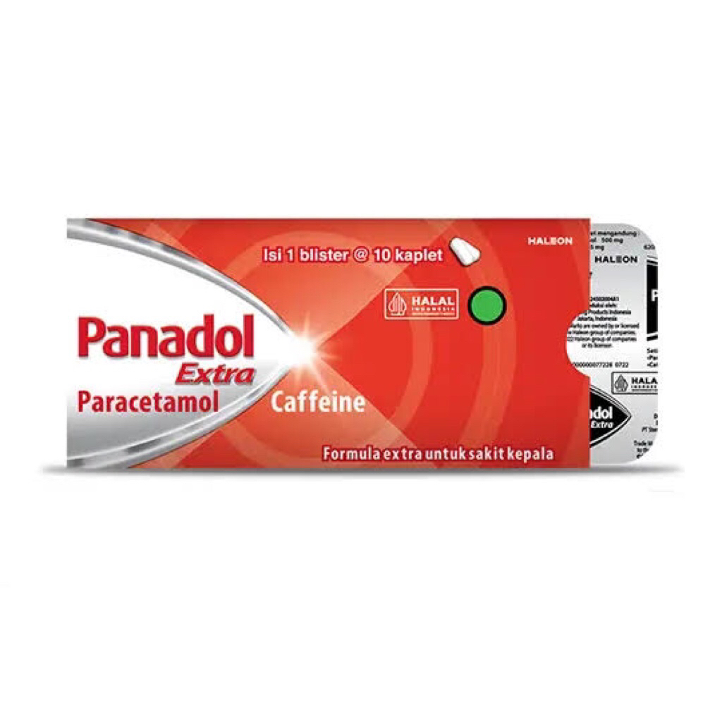 Jual Panadol Merah Extra 1 Blister 10 Kaplet (Obat Meredakan Sakit ...