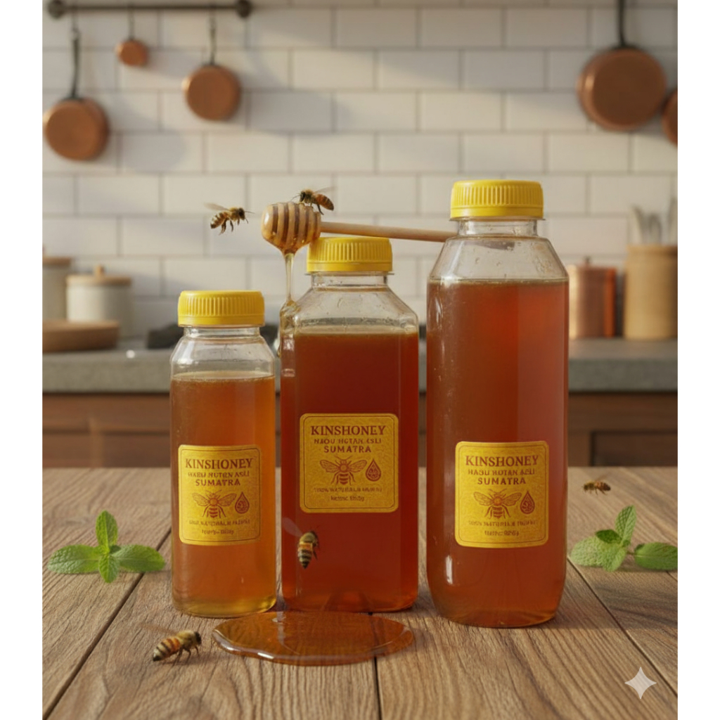 Jual Madu Hutan Asli Sumatra, Raw Honey (Lebah Apis Dorsata) | Shopee ...