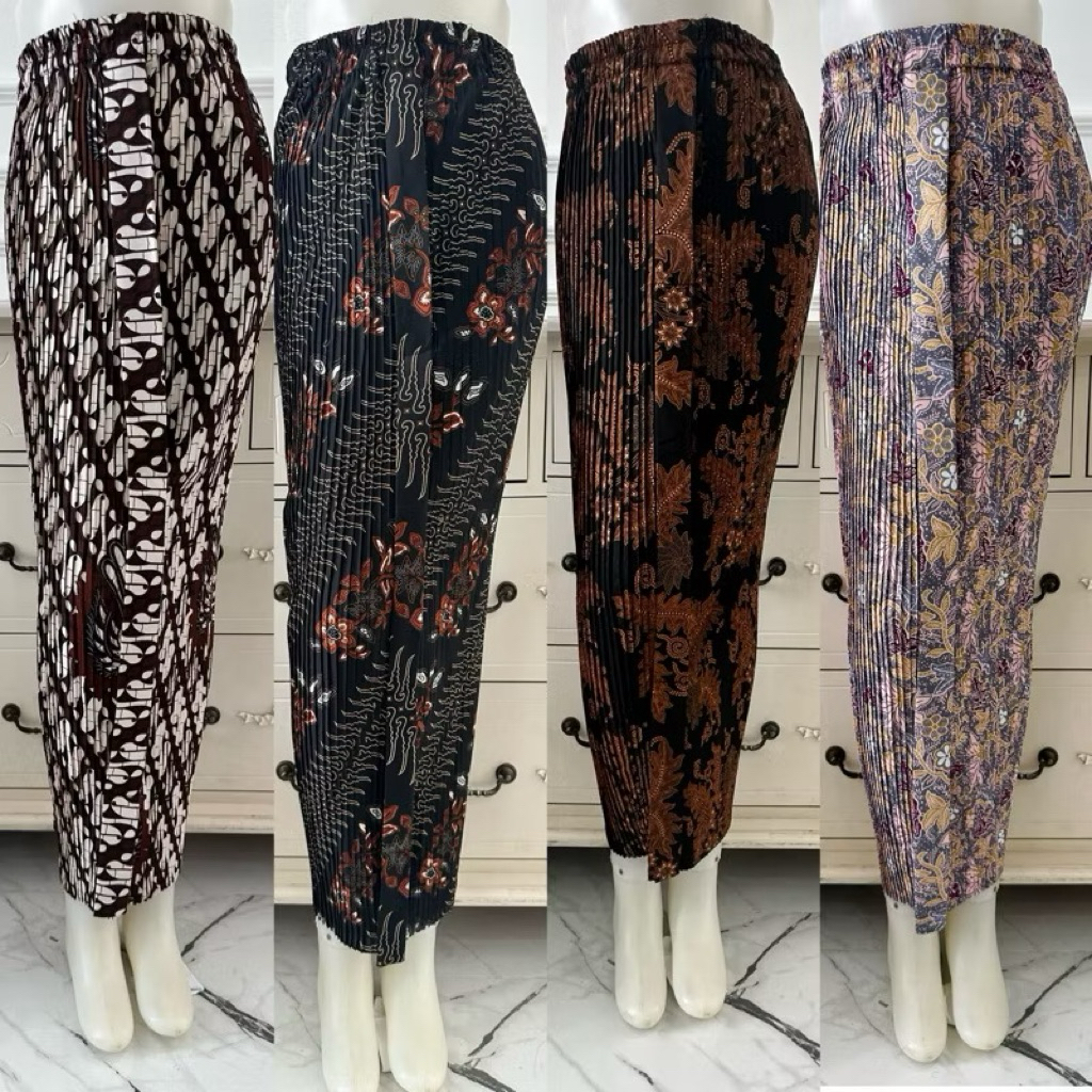 Jual ROK PLISKET WIRU MOTIF BATIK | Shopee Indonesia
