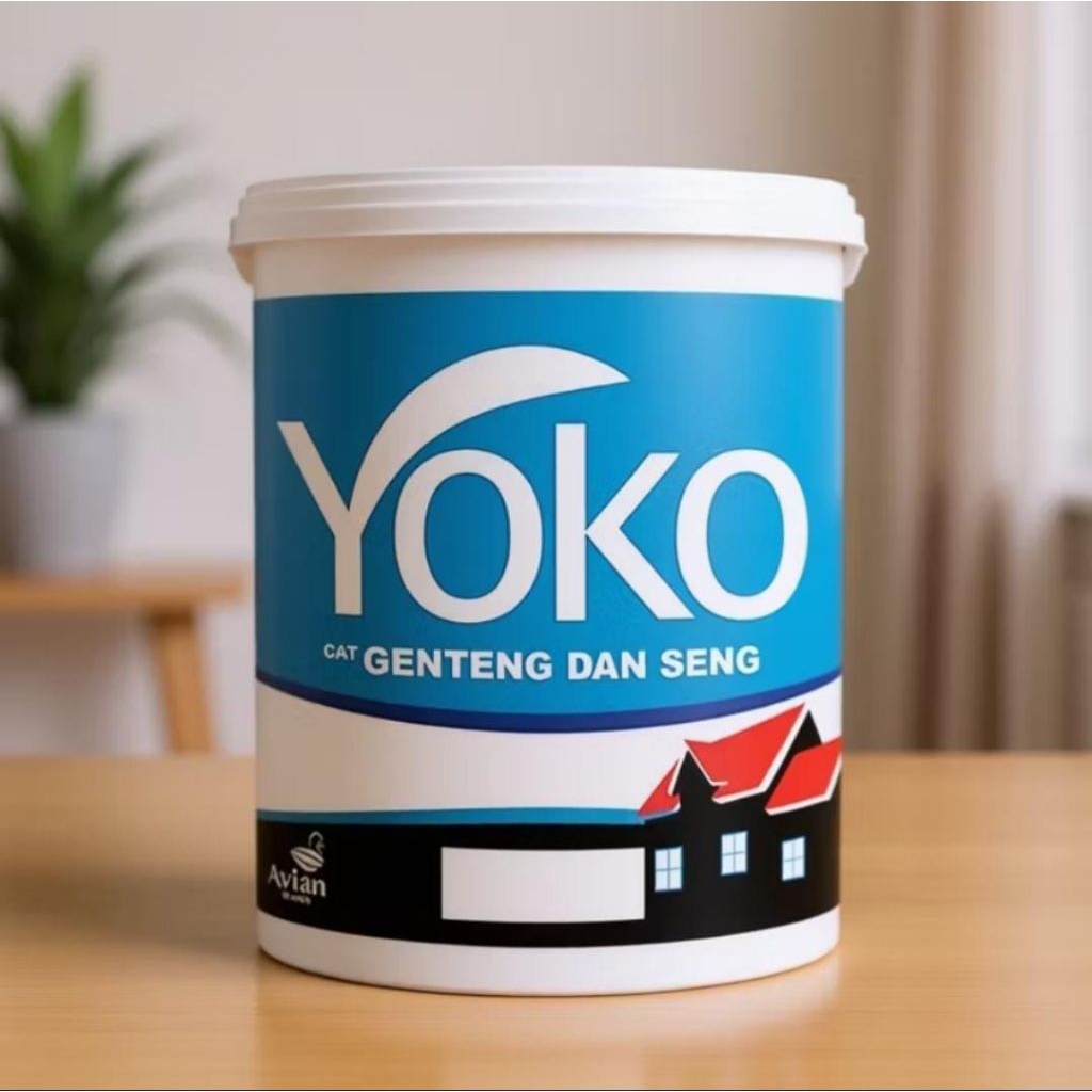 Jual Avian Yoko Genteng 4Kg Cat Atap Tahan Lama cat genteng cat seng ...