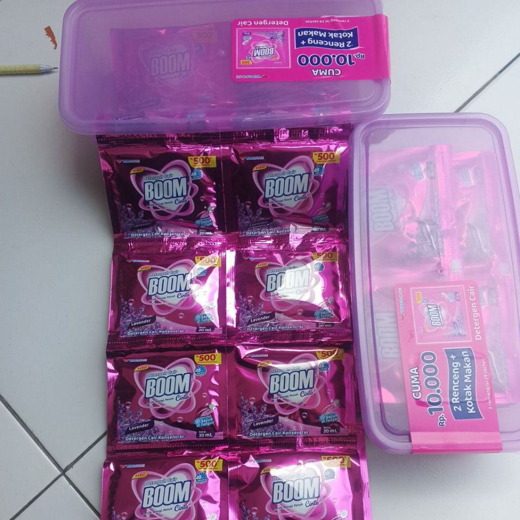Jual BOOM LIQUID TEPAK ISI 24SASET | Shopee Indonesia