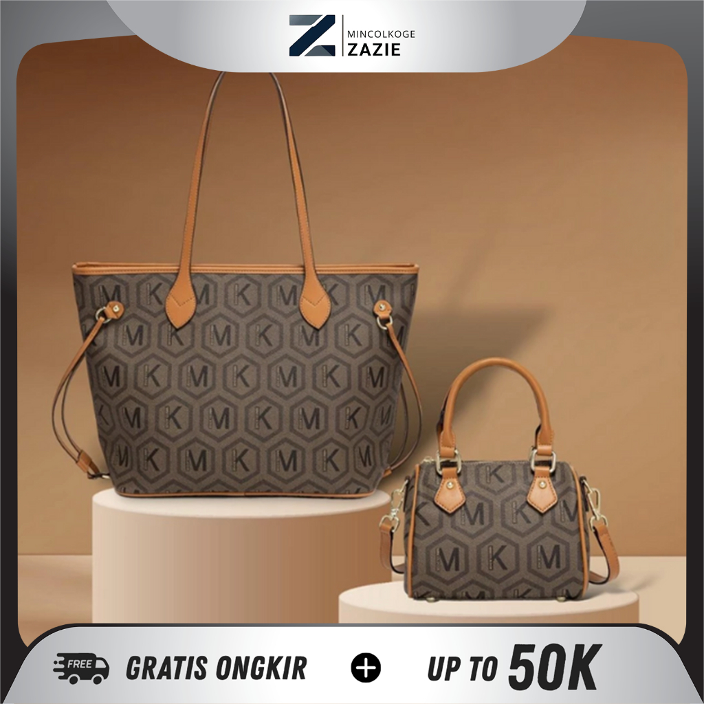 Jual [BUY 1 GET 1] MINCOL KOGE Tas Fashion Selempang Wanita Tas Wanita Viona Bag 2 In 1 Shoulder ...