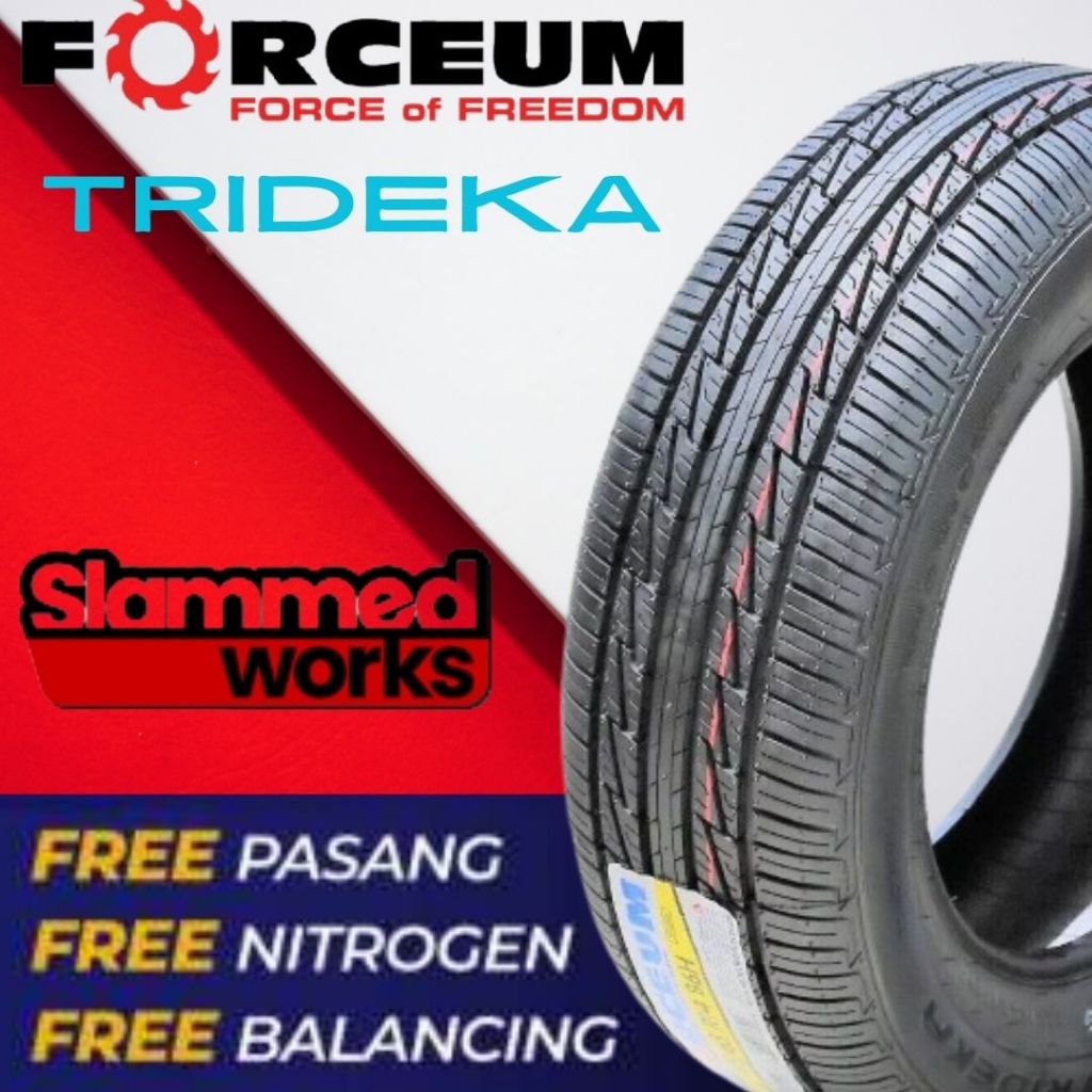 Jual Ban Forceum Trideka R13 175 / 70 Tubeless Ban Mobil Carry T120SS ...