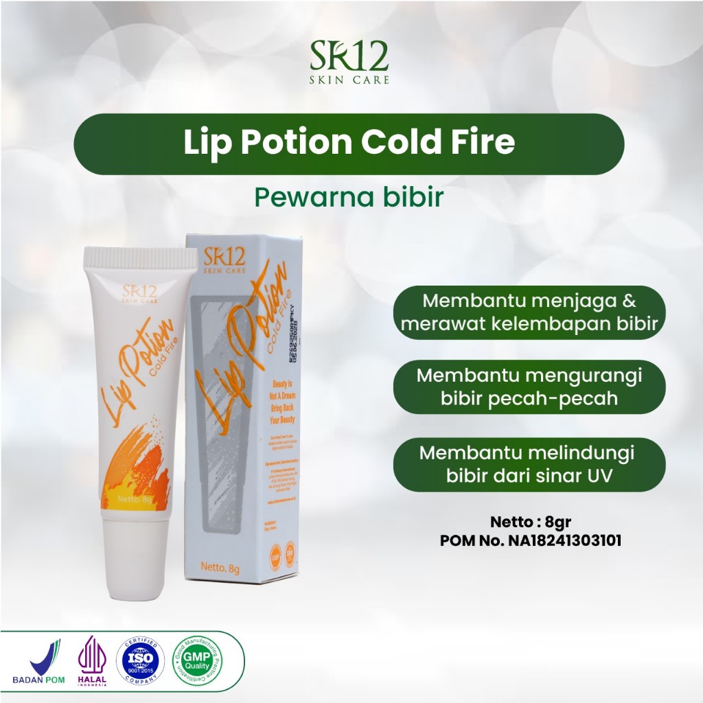 Jual Lip Potion Cold Fire SR12 Skincare - Lipgloss Ringan Dibibir ...