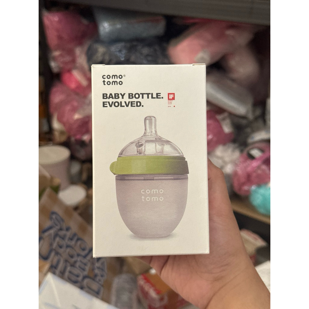 Jual Comotomo baby bottle evolved botol susu como tomo 150ml hijau made ...