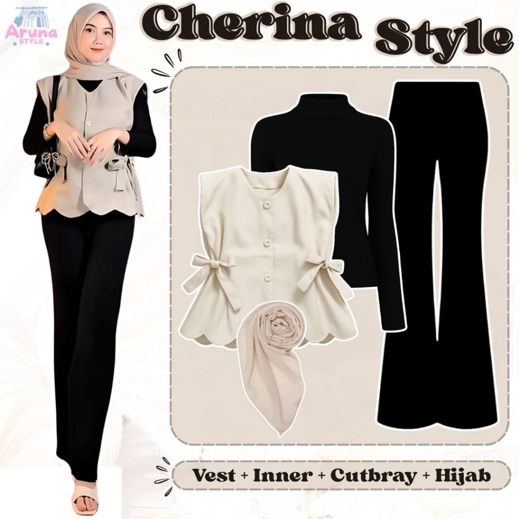 Jual Setelan Remaja Kekinian (Vest Viral, Inner, Cutbray, Bella Square ...