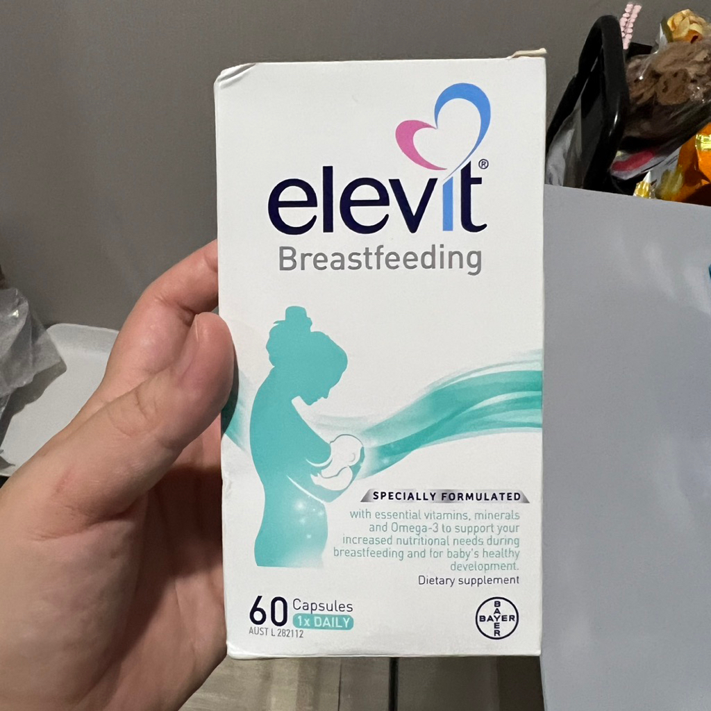 Jual KAPSUL SUPPLEMENT ELEVIT BREASTFEEDING 60 CAPSULES (NEW) & 15 ...