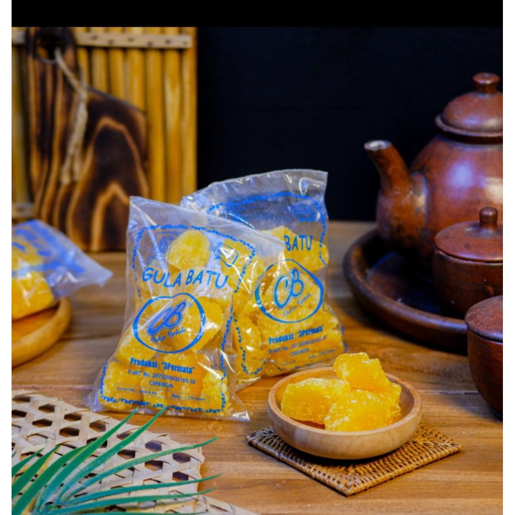 Jual Gula Batu kuning Sabit Asli Cirebon 1kg | Shopee Indonesia