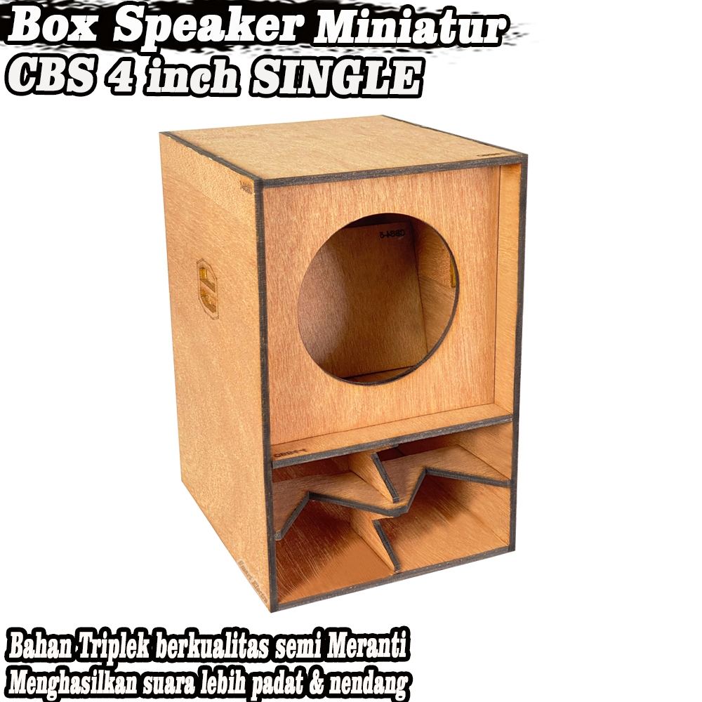 Jual Box Speaker Miniatur CBS 4 INCH | Shopee Indonesia