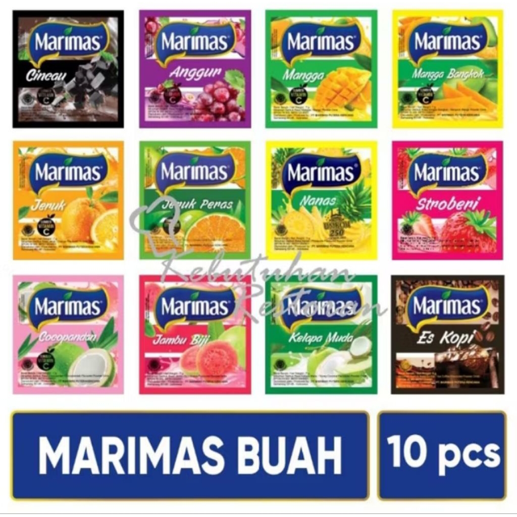 Jual Marimas Renceng (6 gr x 10 sachets) All Varians | Shopee Indonesia