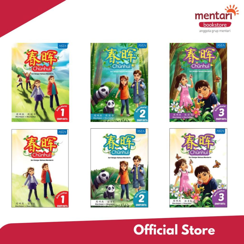 Jual Mentari Bookstore Chunhui Mandarin | Buku Pelajaran Bahasa ...